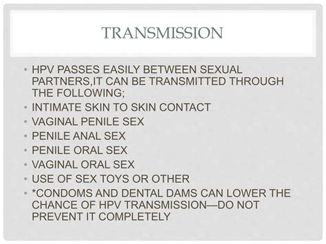 Human Papilloma Virus And Cervical Cancerpptx