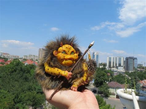 Ooak Fluffy Monster Aborigine Vladimir Sukhanov On Deviantart