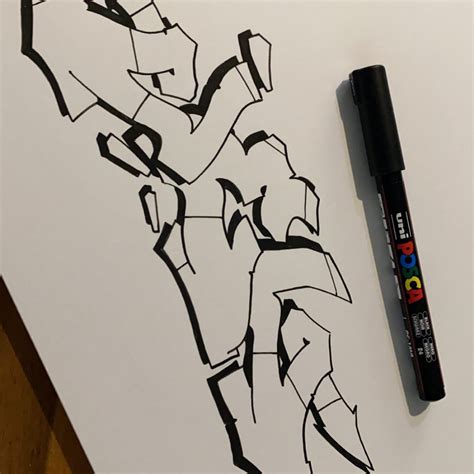 Graffiti Wildstyle Sketches