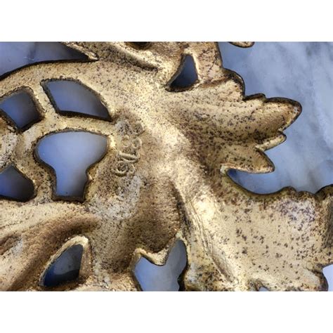 1960s Vintage Solid Brass Cherub Picture Frame Chairish