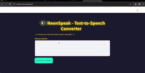 Texttospeech Streamlit Python Ai Gtts Neonspeak Speechsynthesis
