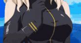 Busty Sexy Anime Girl Cleavage 