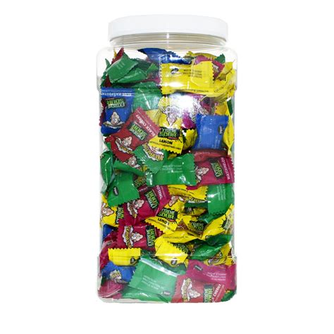 Warheads Extreme Sour 3 Pounds Individually Wrapped Assorted Hard