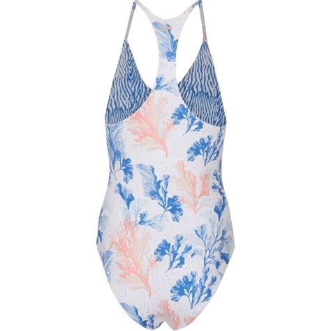 Oneill Reversible Swimsuit Retro Womens One Piece Swimsuit Blue