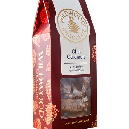 Chai Caramel Box Wildwood Chocolate Award Winning Handcrafted