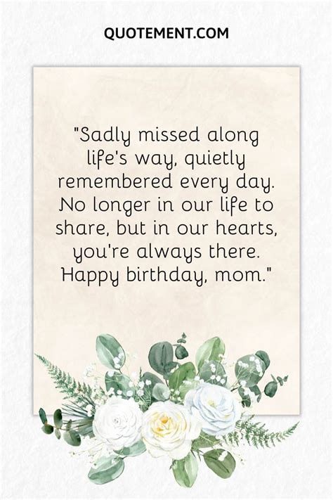 Heartfelt Happy Birthday Wishes For My Mom In Heaven