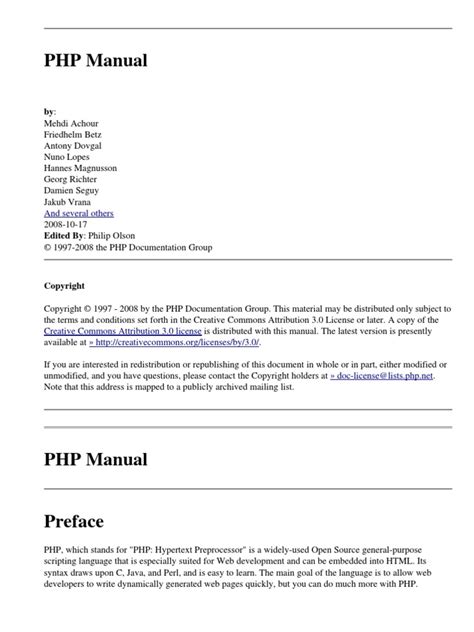 Php Manual En Pdf Php Apache Server Php Manual En Pdf Php Apache Server