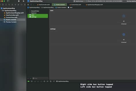 UIBarButtonItem With Image Example In Swift Apps Developer Blog