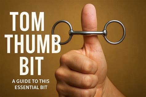 Tom Thumb Bit Guide For Riders Hooves And Paws