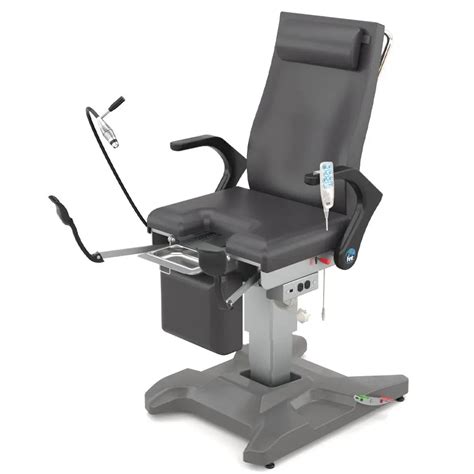 Gyno Chair With Stirrups And Power Adjustment Nitrocare Amara 400 Lb