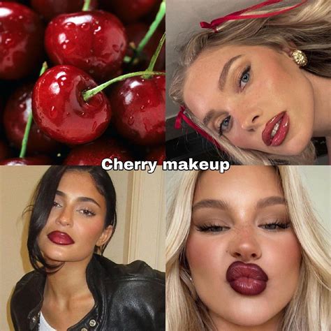 Cherry Makeup In 2025 Tanned Makeup Makeup Challenges Nude Makeup