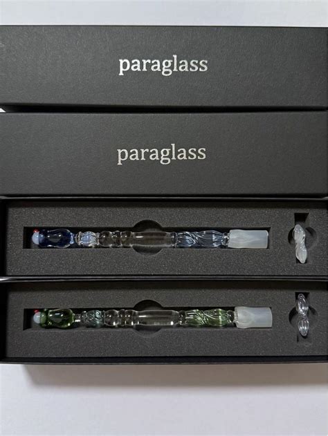 Paraglass ガラスペン 2本セット クリームソーダ メルカリ