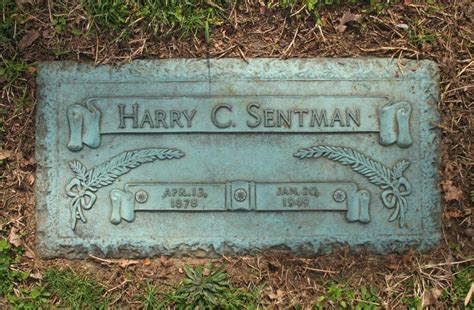 Harry Campbell Sentman 1878 1949 Find A Grave Memorial