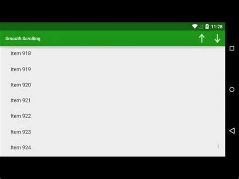 Scrolling Recyclerview Part Styling Android