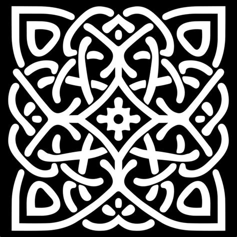 Premium Vector Patter In Celtic Style