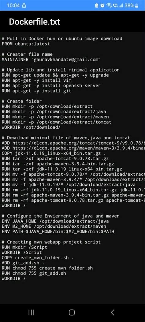 Gaurav Khandate On Linkedin My Docker File Is Created To Image