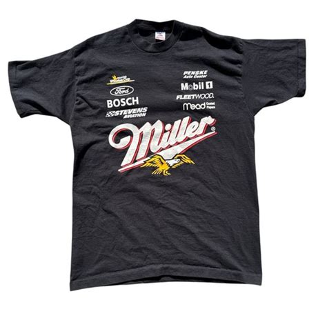 Vintage Single Stitch 1992 Miller Racing Team Shirt Size Xl Ebay