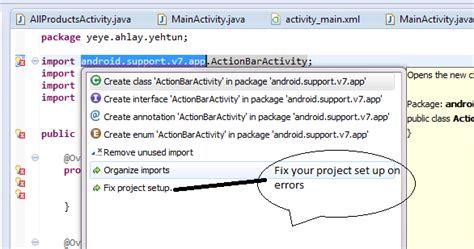 Eclipse The Container Android Dependencies References Non Existing
