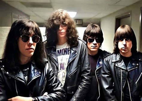 Ramones 80s Ramones Band Ramones Leather Jackets The Ramones