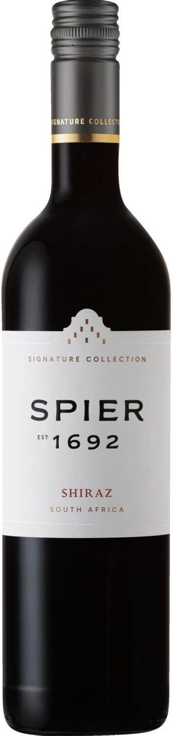 Spier Signature Collection Shiraz Wo Western Cape Western Cape 075l Ab