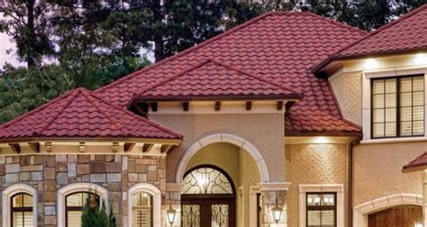 Metal Roof Spanish Tile Detail