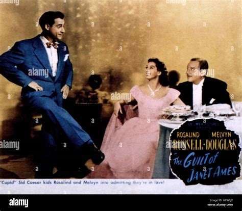 The Guilt Of Janet Ames Sid Caesar Rosalind Russell Melvyn Douglas