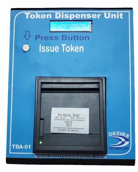 Dezire Token Dispenser Automatic Thermal Printer At Rs 11500 In Noida