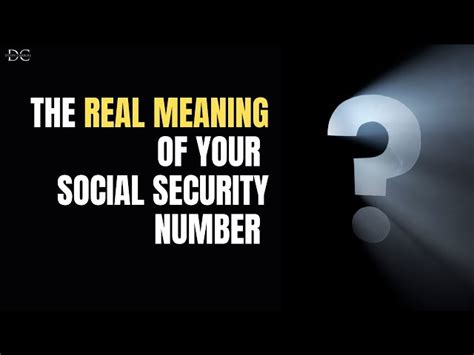 What Do Social Security Numbers Mean