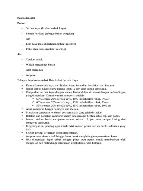 Asbak Rokok Pdf