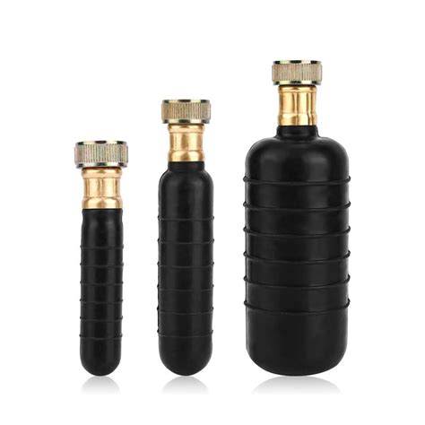 3pcs Drain Bladders Rubber Drain Cleaning Bladders Water Pressure Cleaner Kit Drain Bladder To