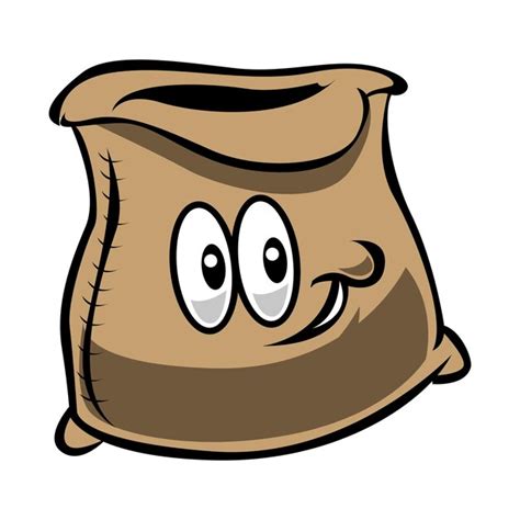Premium Vector Potato Sack Mascot