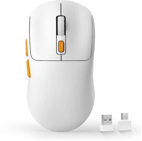 Fmouse Wireless Mouse Bluetooth And 2 4ghz Usb With Forward Backward Side Keys