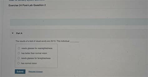 Solved Exercise 24 ﻿post Lab Question 2part Athe Results Of