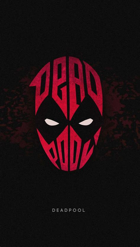 Download Word Art Style Deadpool Logo Wallpaper In