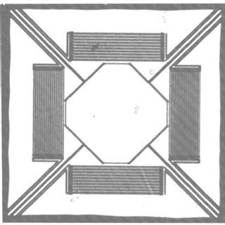 Optical Micrograph Of Membrane Based CMOS Gas Flow Sensor Two Pairs Of Download Scientific