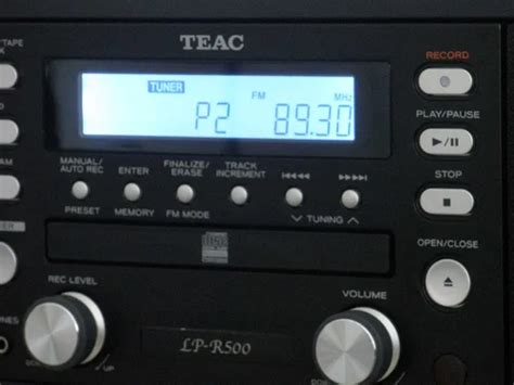 User Manual Teac Lp R500 English 96 Pages