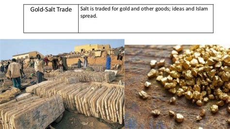 Africa Gold Salt Trade