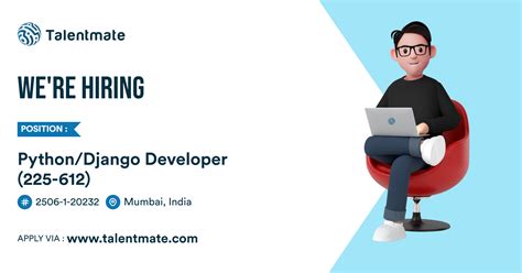 Pythondjango Developer 225 612 Jobs In Mumbai India