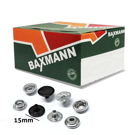 botão de pressão 1002 100 preto baxmann 200un 013982