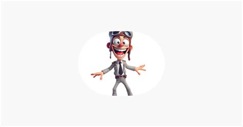 ‎goofy Pilot Stickers On The App Store