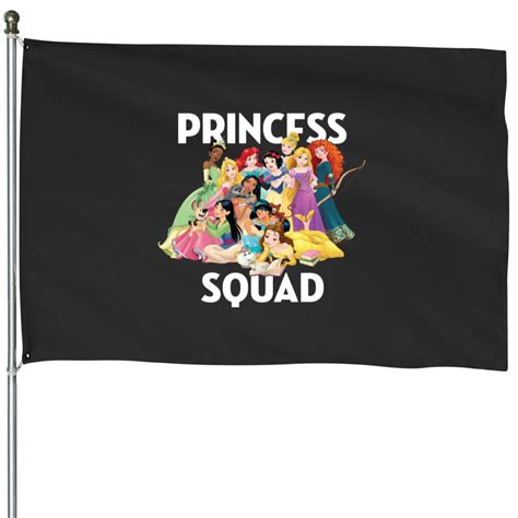 Princess Squad Disney Princess House Flags Designed And Sold By