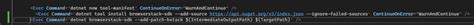 Automated Tests Browserstacks App Automate Error When Running The