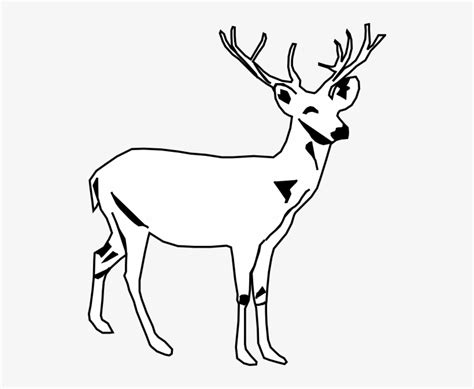 Free Deer Clipart On Black Background