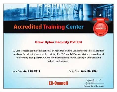 Certifications Craw Security