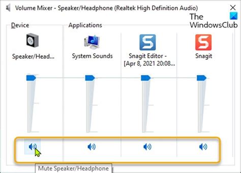 How To Mute Or Unmute Sound Volume In Windows 11