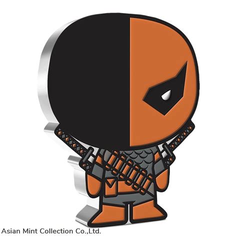 2021 Chibi Dc Comics Series Deathstroke™ 1oz Silver Coin Asia Mint