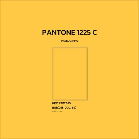 Pantone 1225 C Complementary Or Opposite Color Name And Code Ffc845