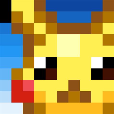 How To Draw Pikachu Pixel Art