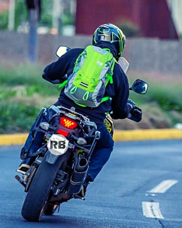 Reflective Motorcycle Backpack Hi Viz Edc Commuter Bag