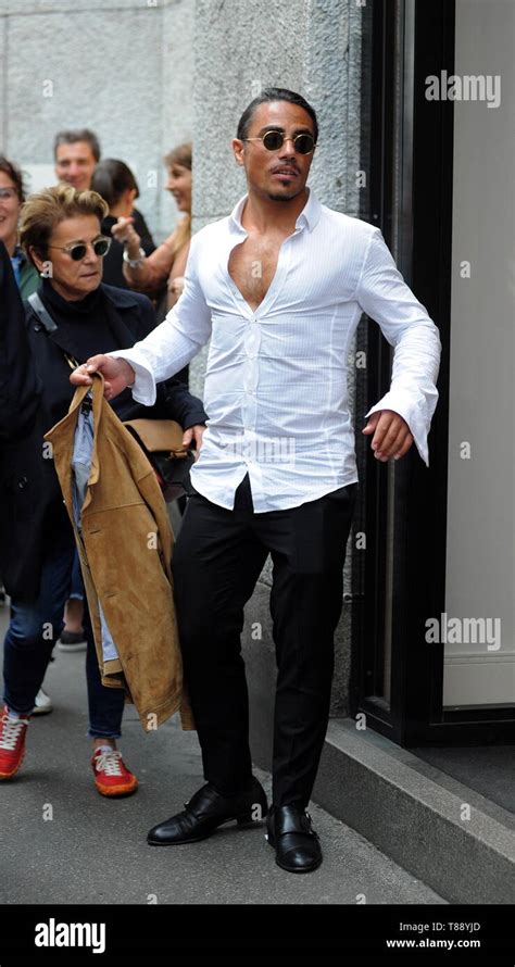 Turkish Butcher Salt Bae Aka Nusret Gokce Out And About In Milan